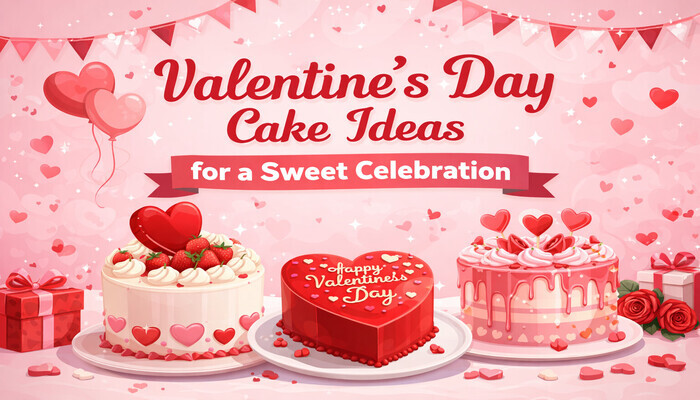 Valentine’s Day Cake Ideas for a Sweet Celebration | CakeFlowersGift ...